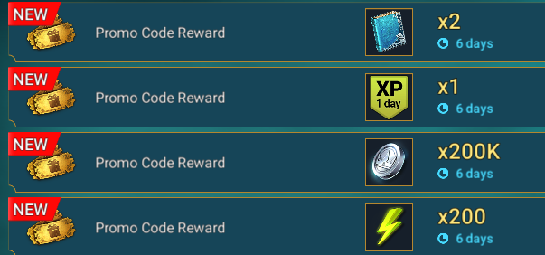 Promo Codes | Raid Forum