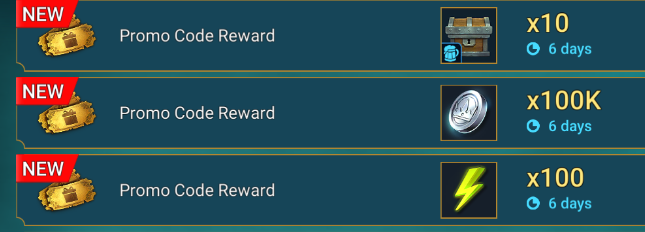 Promo Codes | Raid Forum